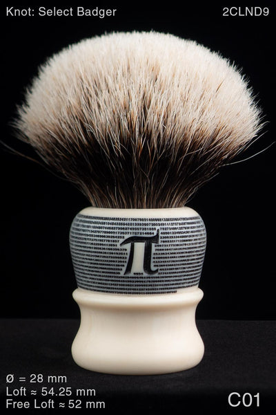 Barely Second Pi Day Satin Ivory Falstaff 28 mm C01 – Dark Holler ...